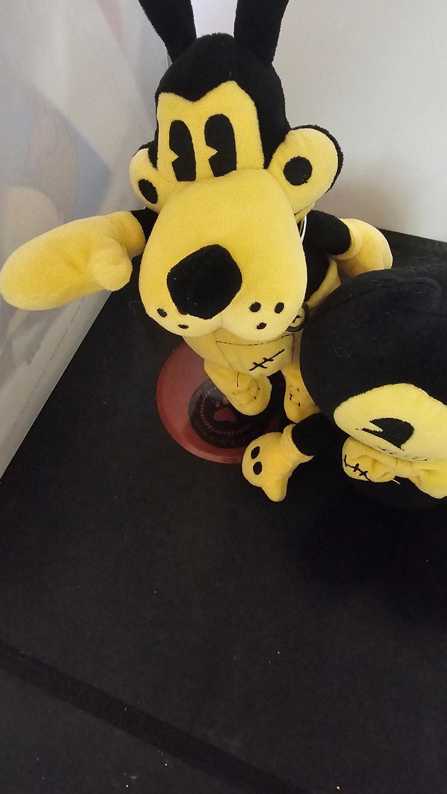 Bendy and the Ink Machine Plush Black Yellow 10” Stuffed Animal 2018 ...