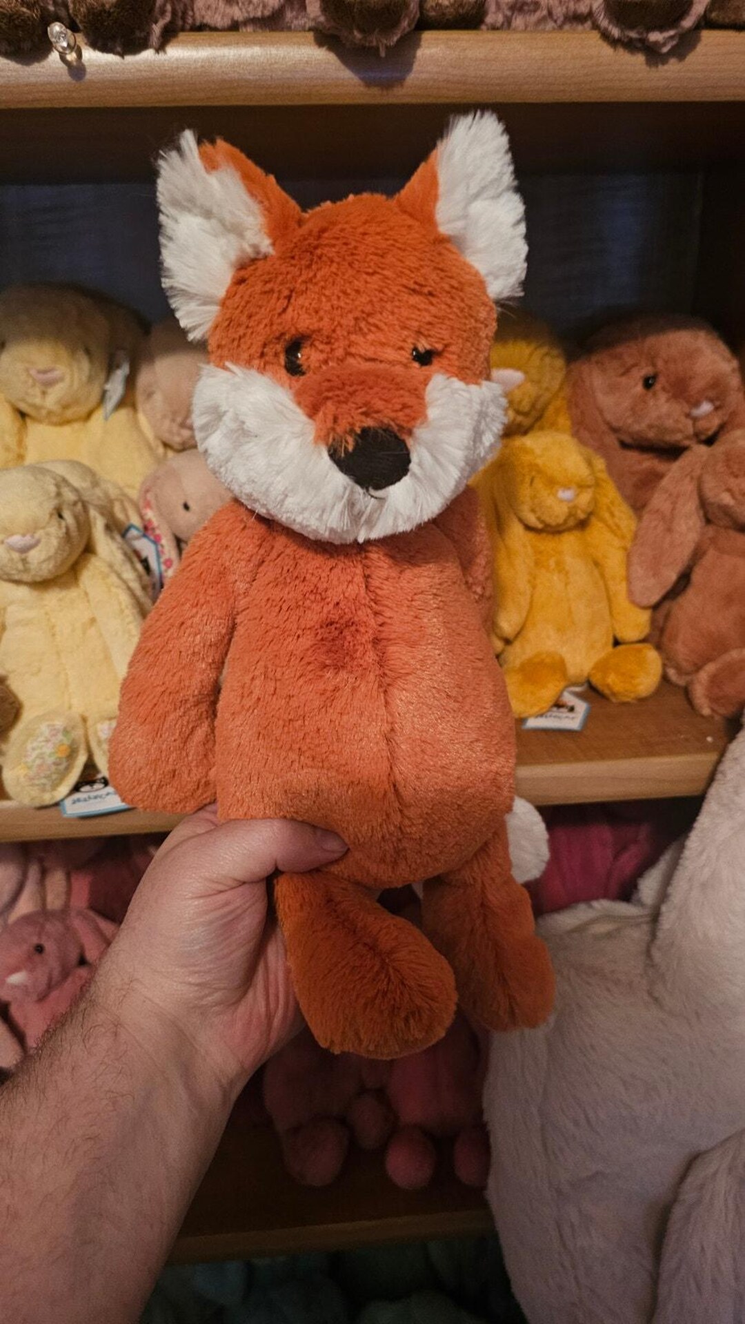 Jellycat London Bashful Fox Cub 12" Plush Stuffed Animal Orange Soft ...