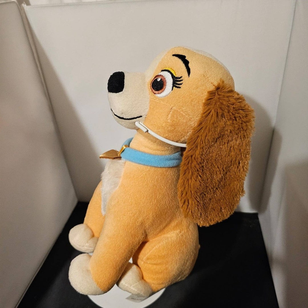 Plush Stuffed Dog Disney Lady and the Tramp E - Etsy