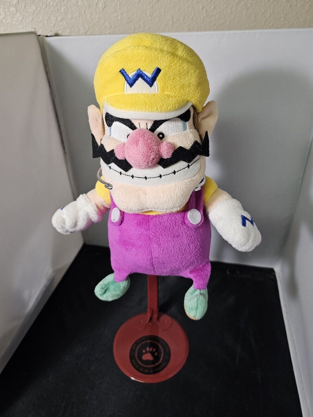 Super Mario Brothers Plush Wario Plush T1 - Etsy