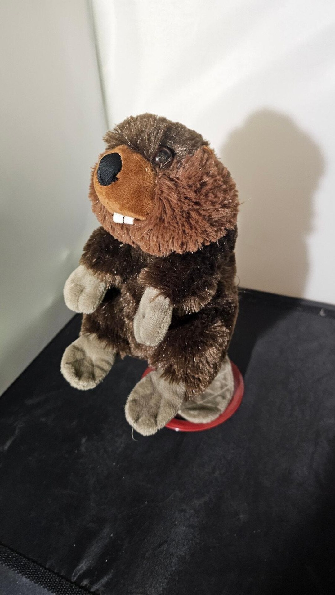 Wild Republic Beaver Plush 9” Furry Brown and Gray Stuffed Animal Toy ...