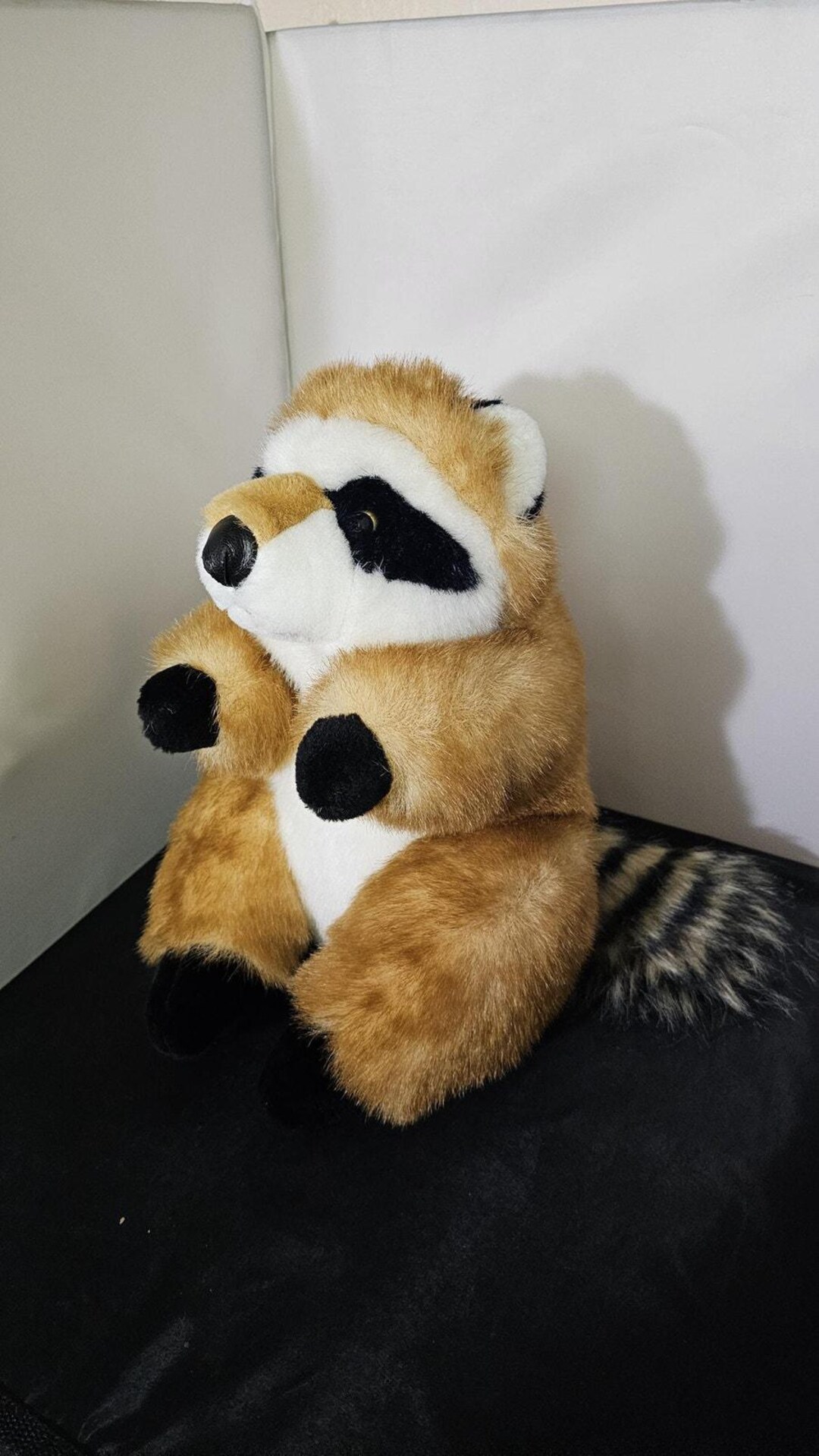 Vintage Racoon Realistic Plush Toy Stuffed Animal 77 - Etsy