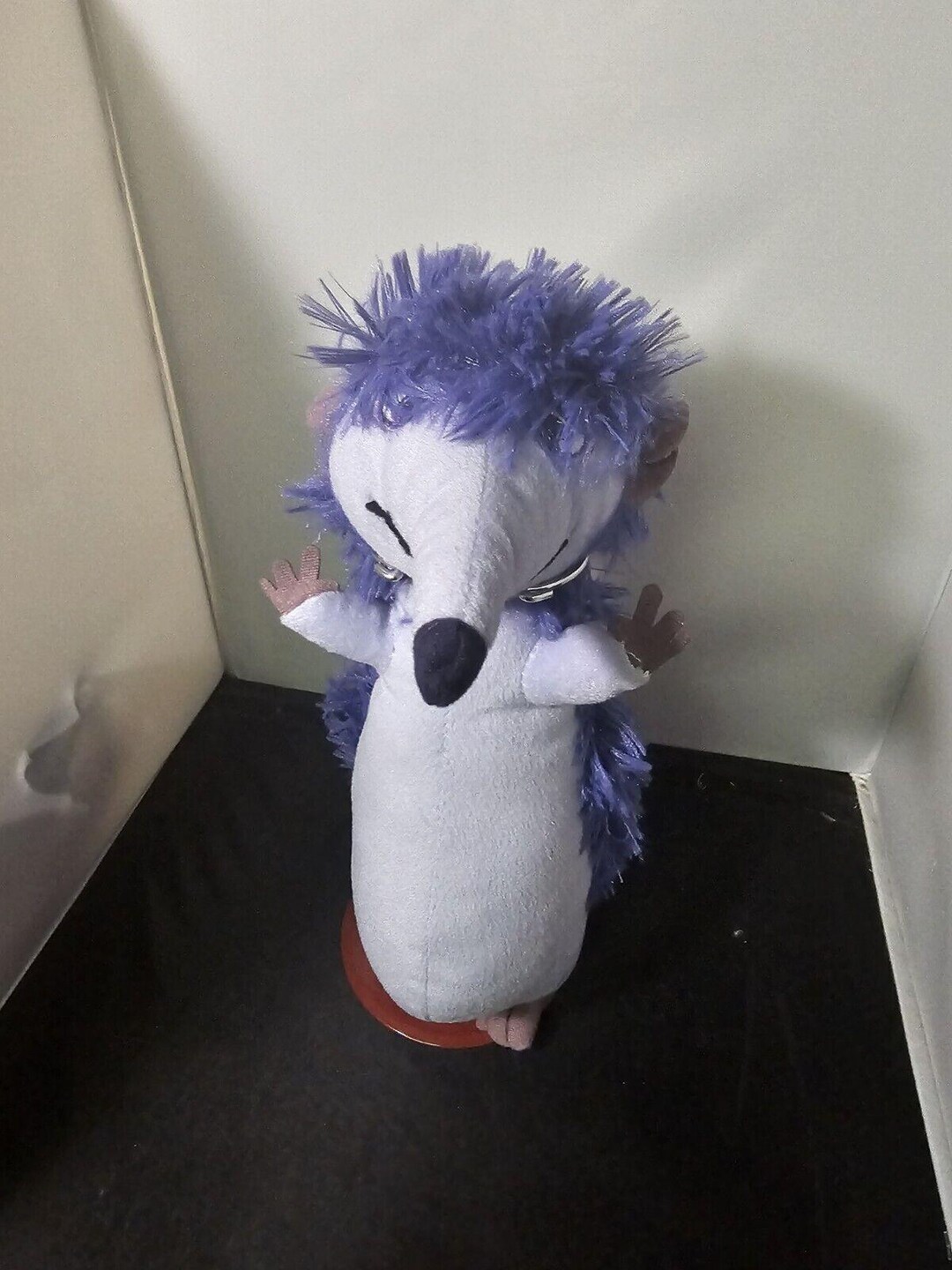 Ferdinand Una Dos Hedgehog Purple Plush 13 Stuffed Animal Toy Factory ...