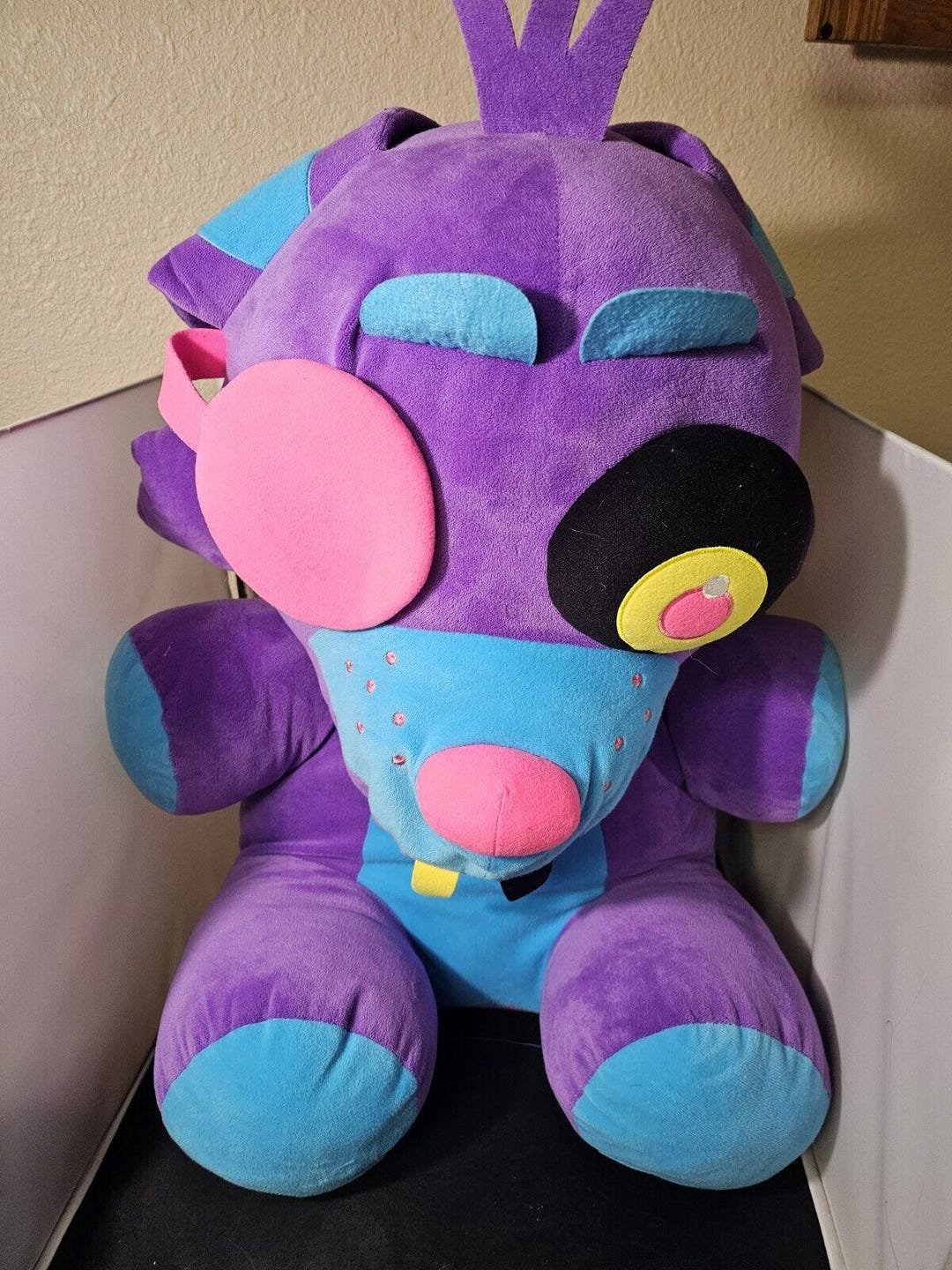 JUMBO 26 Funko Five Nights at Freddys Purple Blacklight Foxy Plush ...