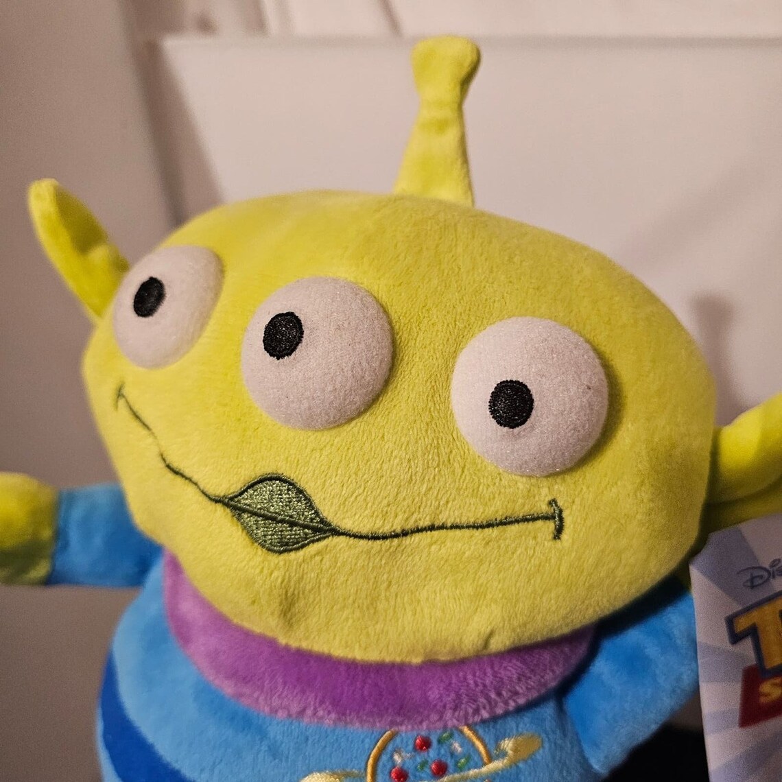 Disney Pixar 4 Eyed Alien Plush Martian Toy Story Pizza Planet Little ...