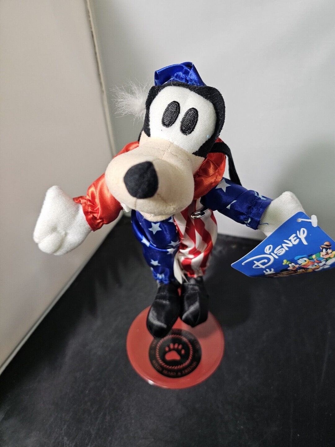 Disney Patriotic Goofy 14" Plush (toy Factory) W/ Tag July 4th USA ...