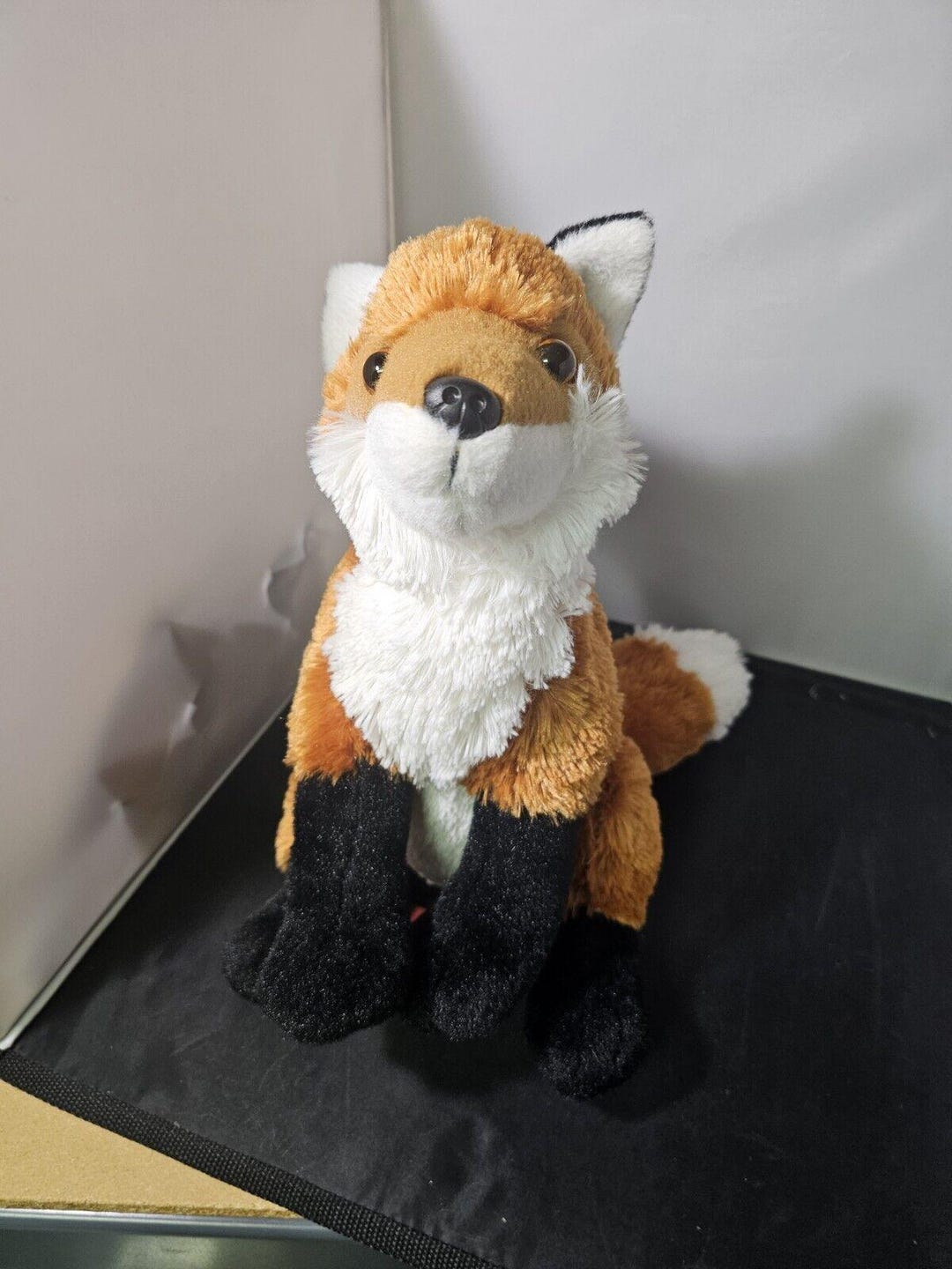 Wild Republic Red Fox 11 Inch Plush Stuffed Animal Sitting Realistic T1 ...