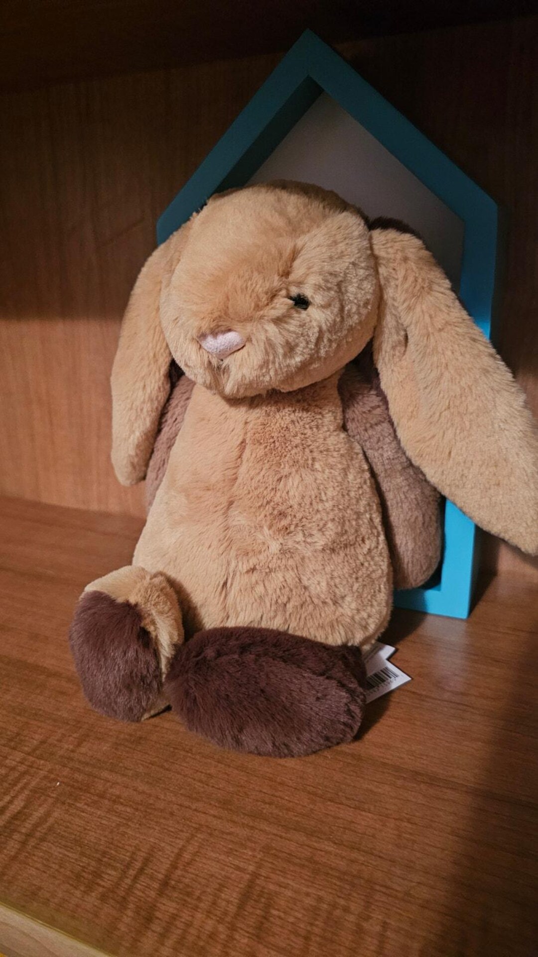 Jellycat Original Bashful Patchwork Brown Bunny Medium BNWT - Etsy
