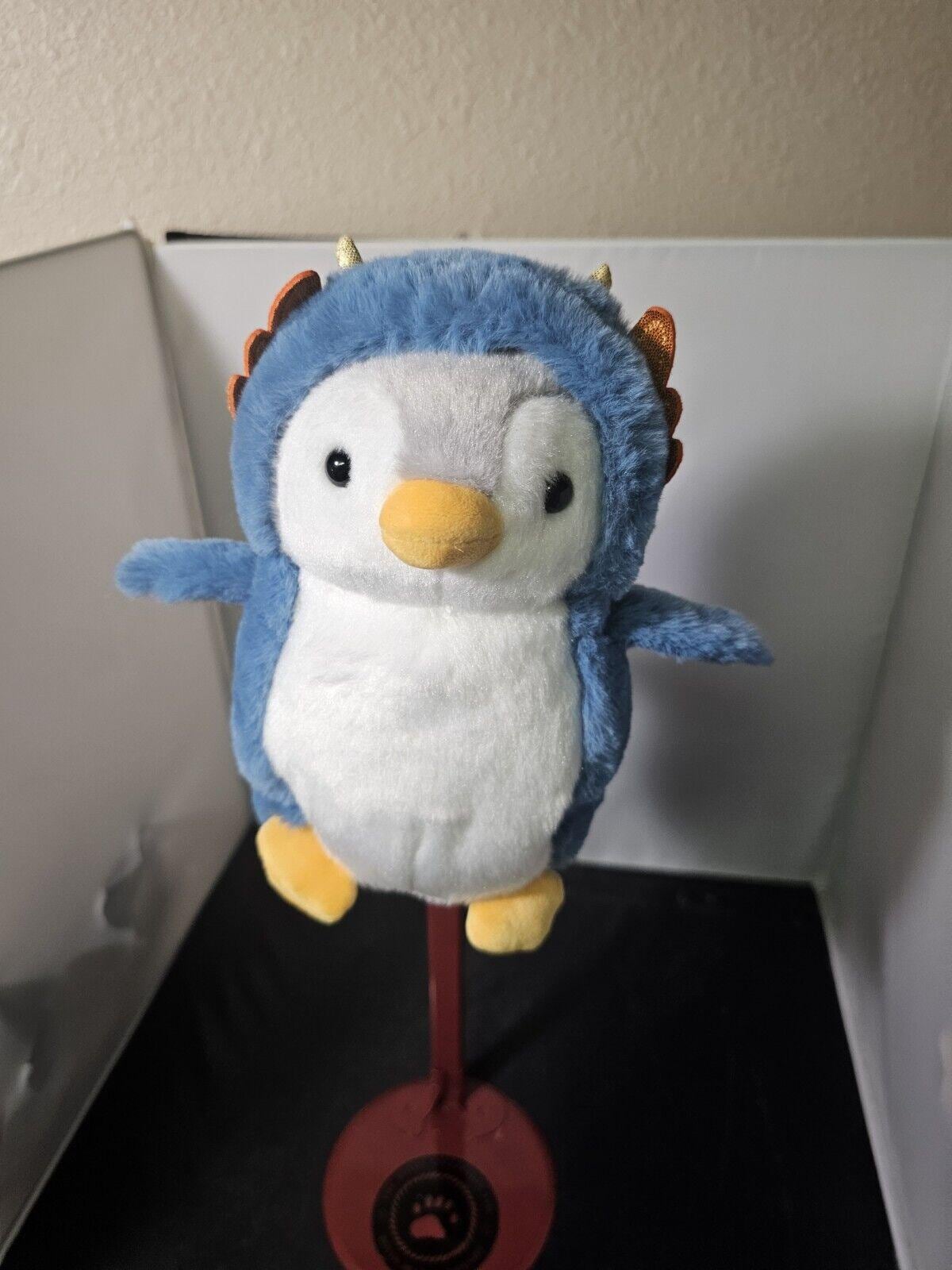 Aurora Small Blue Pompom Penguin 7 Dragon Playful Stuffed Animal T1 Etsy UK