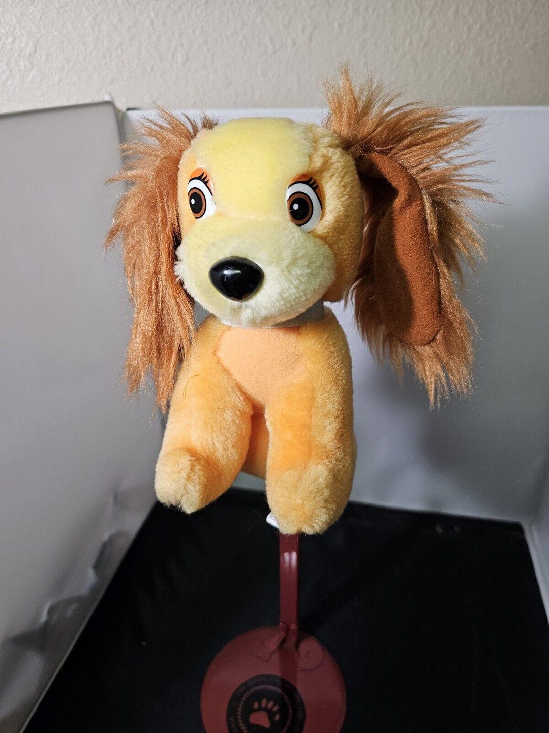 Vintage Walt Disney Animated Classic Film LADY and the Tramp Plush Doll ...