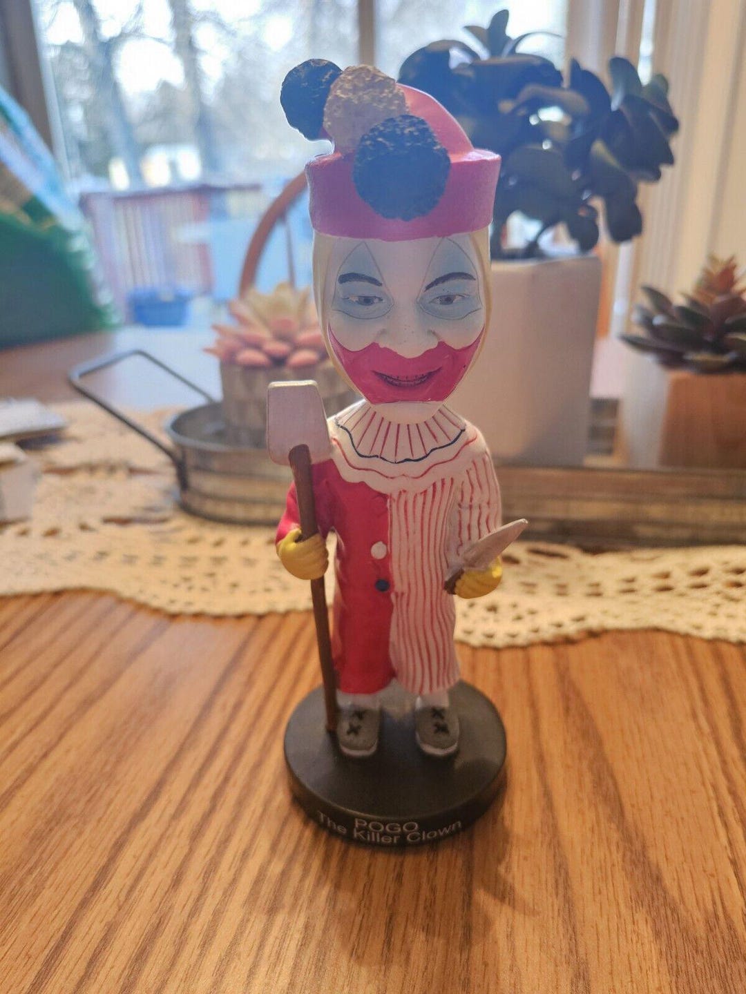 POGO THE Clown BOBBLEHEAD Figure - Etsy