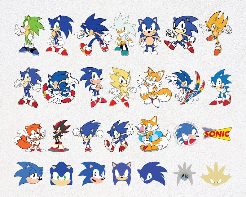 Sonic the Hedgehog, Sonic the Hedgehog Svg, Sonic Svg, Hedgehog Svg ...