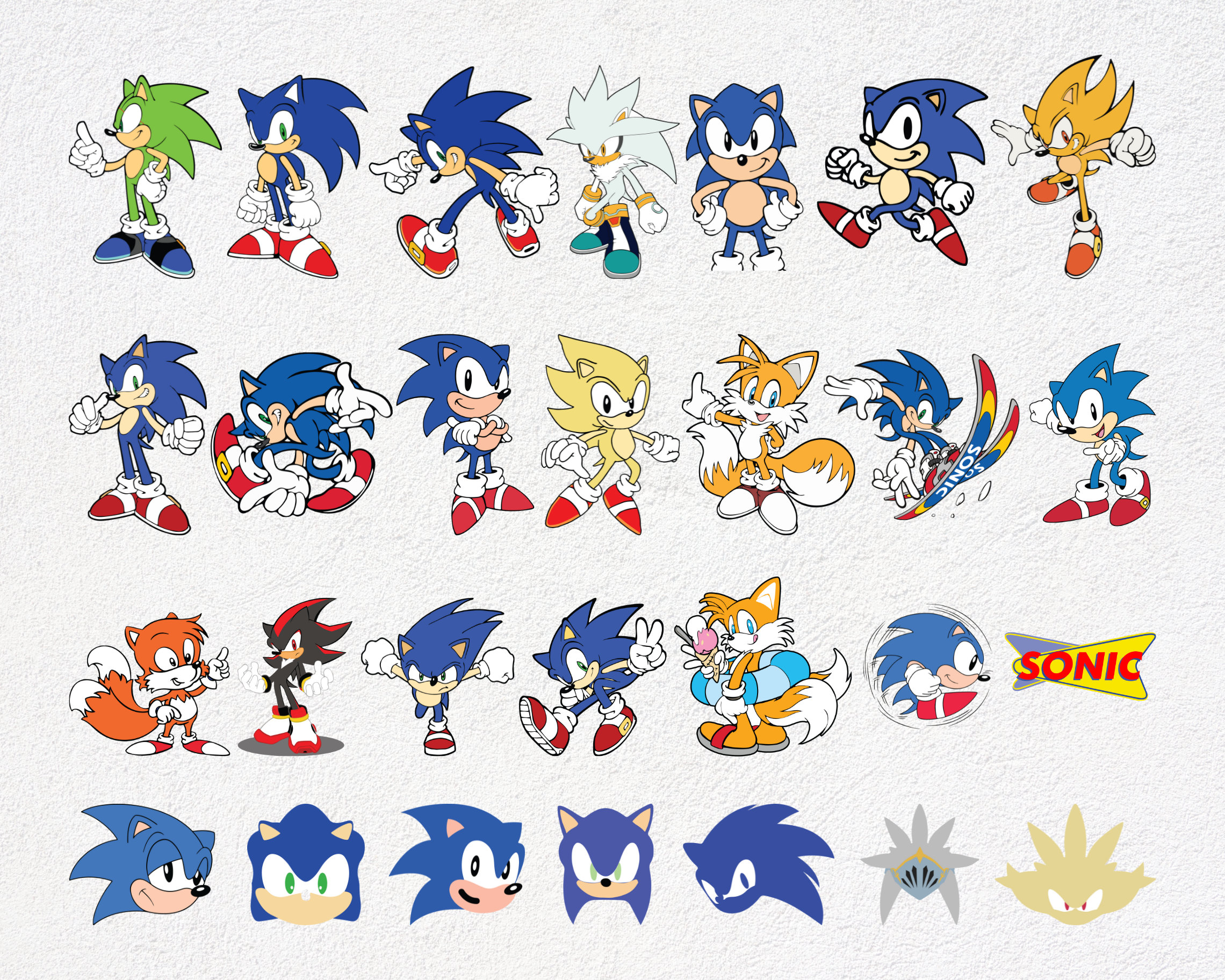 Sonic the Hedgehog, Sonic the Hedgehog Svg, Sonic Svg, Hedgehog Svg ...