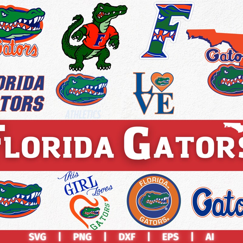 Florida Gators Svg - Etsy