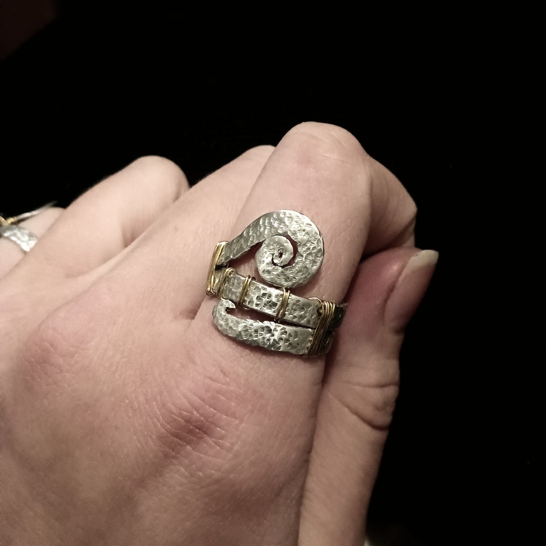 Men's Ring Wave Design - Etsy