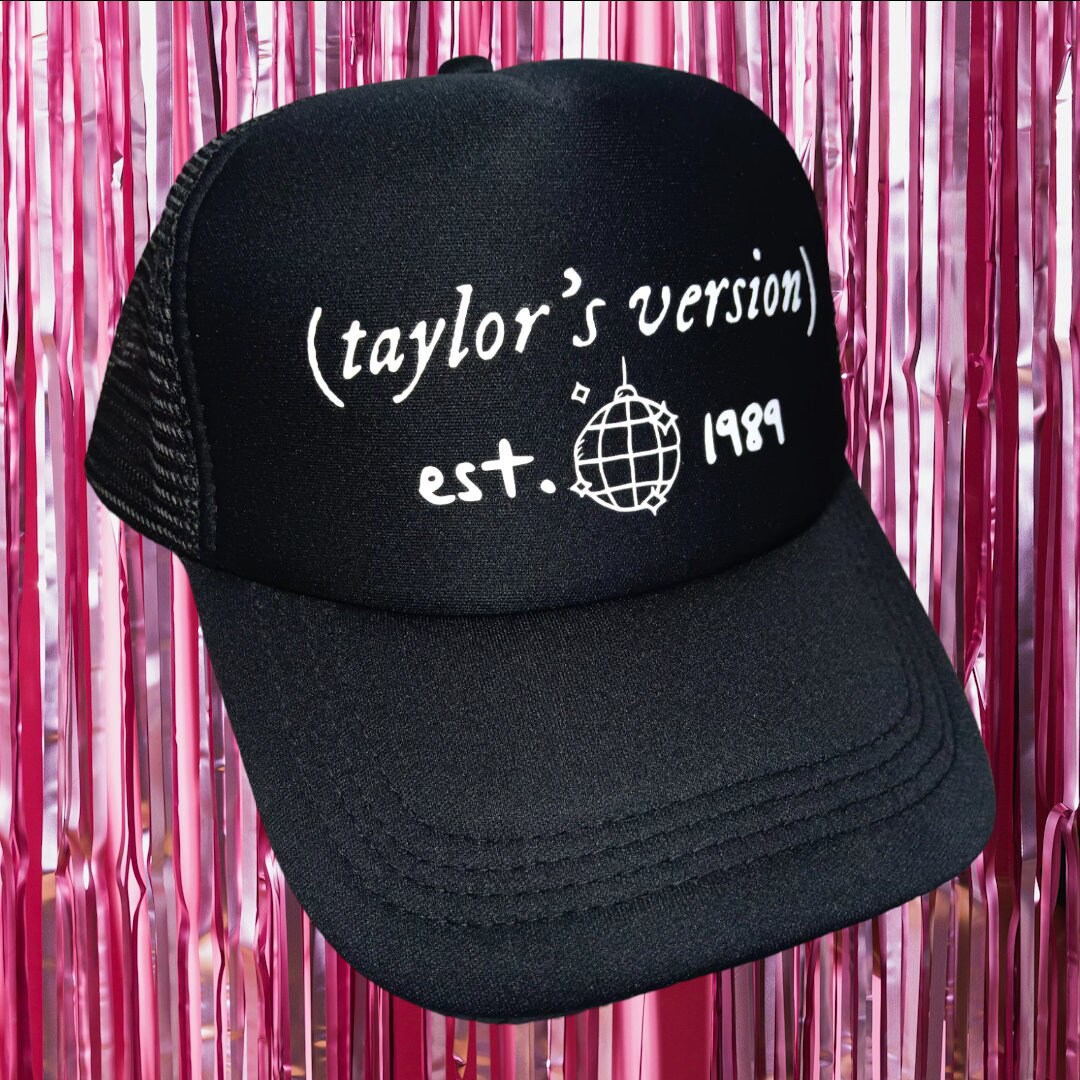 Taylor Swift Trucker Hat Taylor Swift Merch Taylor's Version Swiftie ...