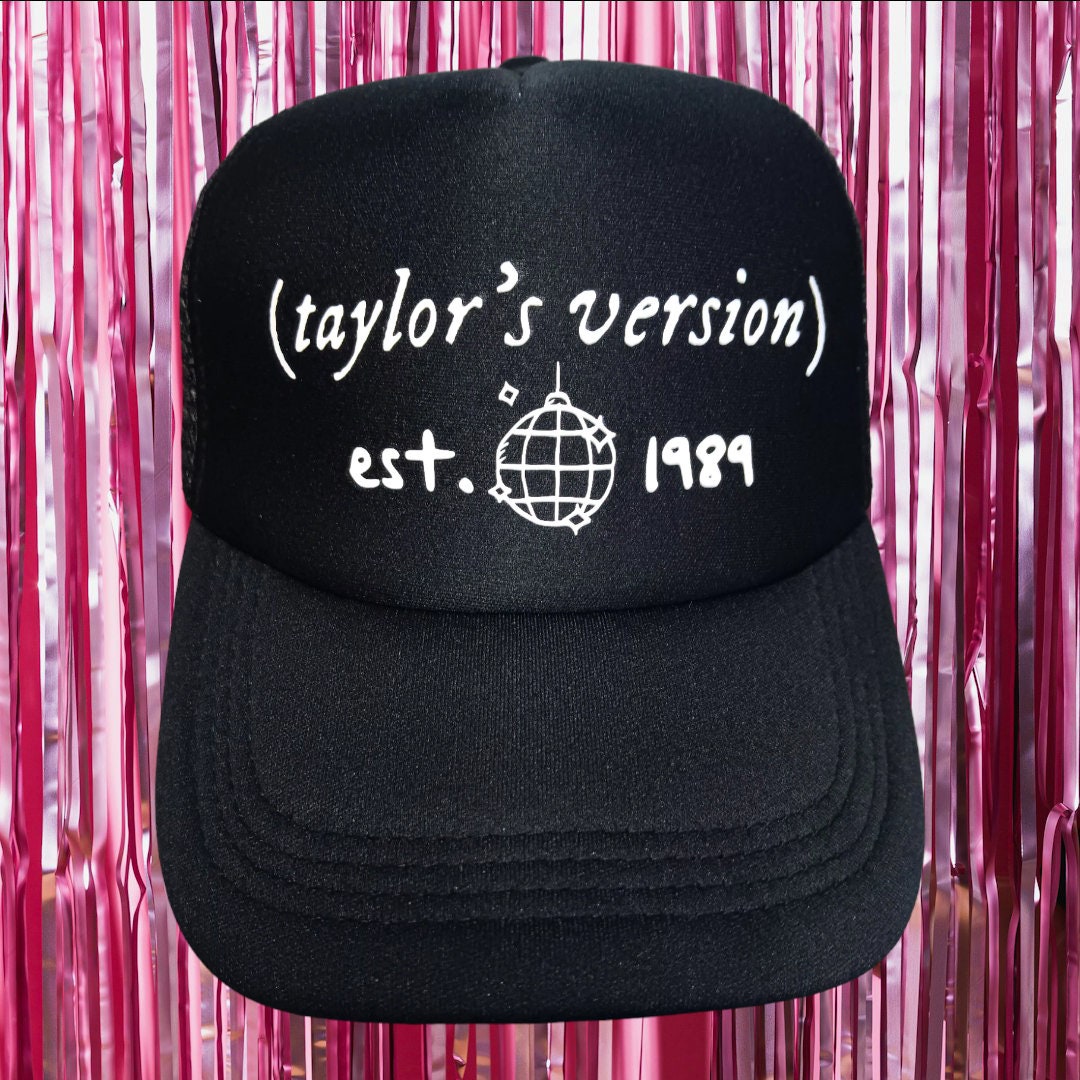 Taylor Swift Trucker Hat Taylor Swift Merch Taylor's Version Swiftie ...