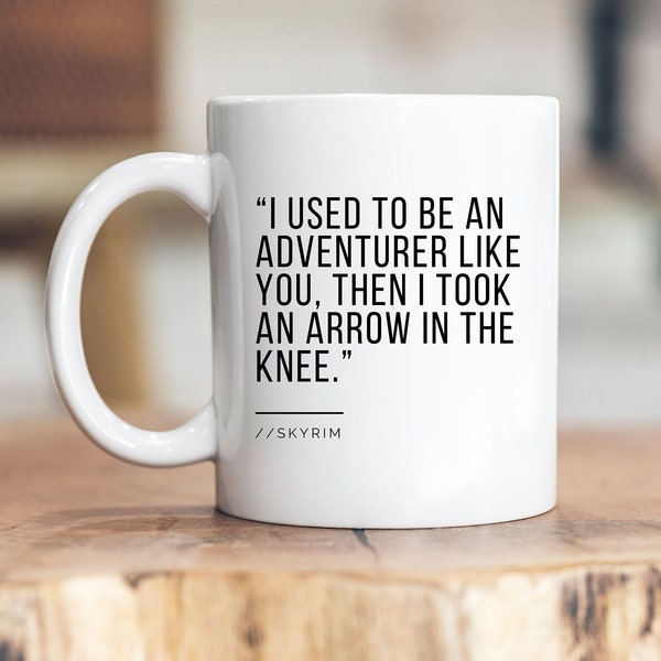 Skyrim Mug - Etsy