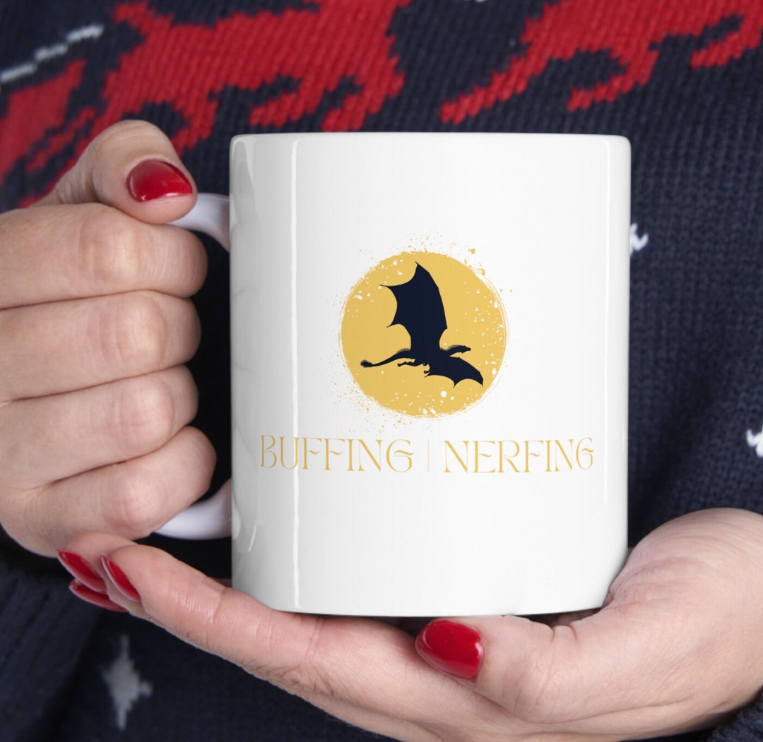 Buffing Nerfing Dnd Mug Dungeon & Dragons Mug Game Mug - Etsy