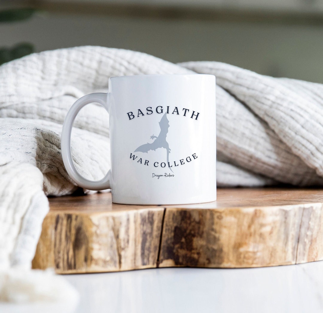 Basgiath Mug Fourth Wing Mug Iron Flame Dragon Riders Fourth Wing ...
