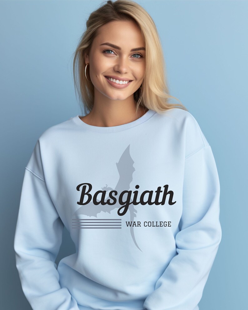 Fourth Wing Sweatshirt, Basgiath War College, Dragon Rider, Violet ...