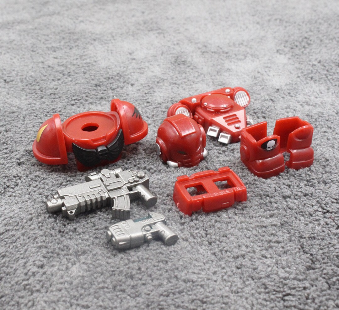 Custom Space Marine Blood Angel Helmet Armor Weapon Backpack - Etsy