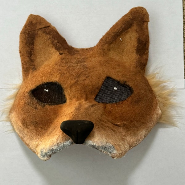 Fox Mask - Etsy