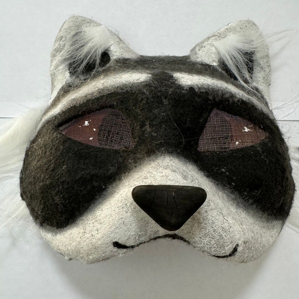 Raccoon Mask - Etsy
