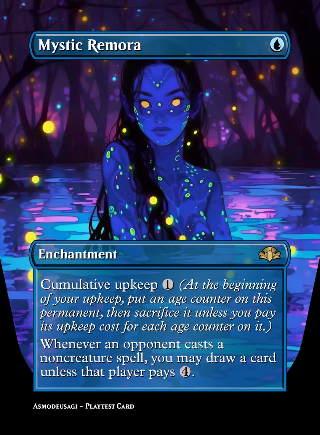 Mystic Remora - Foil/non Foil - High Quality Proxy Card - Etsy