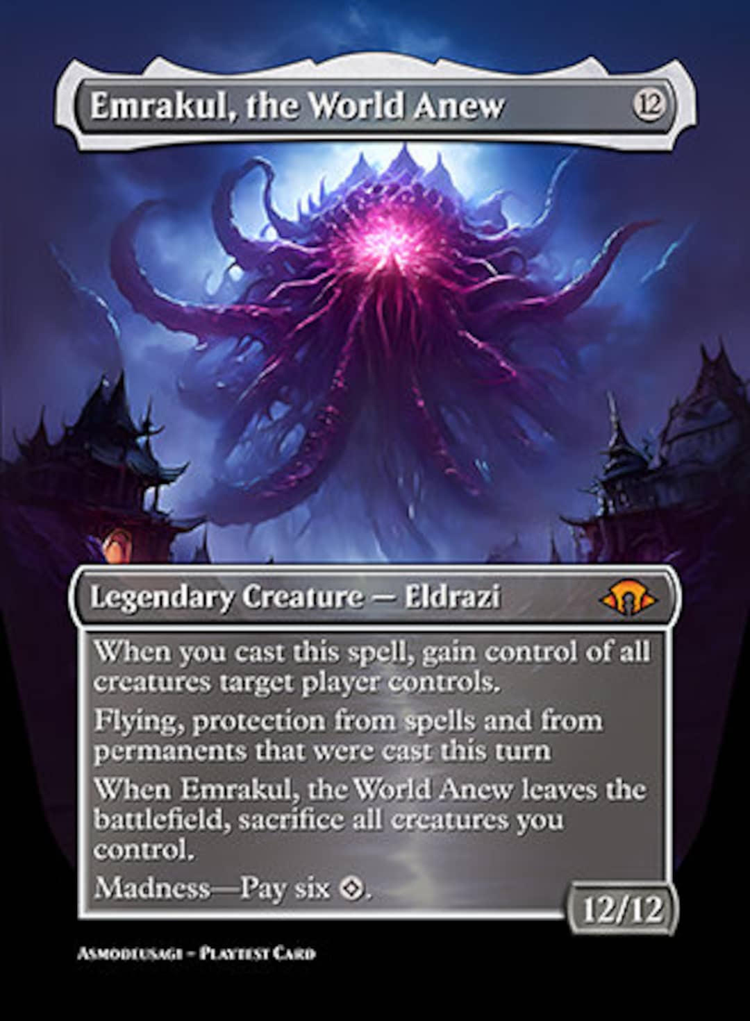 Emrakul, the World Anew PREORDERS for MH3 Foil/non Foil Proxy MTG Card - Etsy