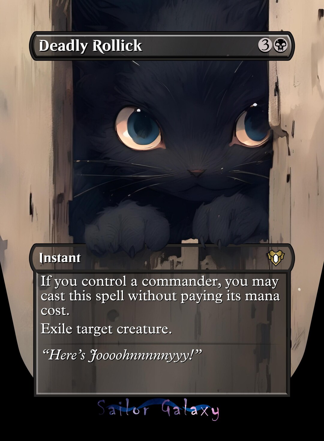 Deadly Rollick - Kitty 'here's Johnnnnny' Edition High Quality Proxy ...