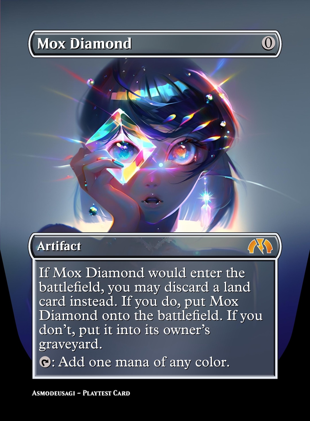 Mox Diamond - Proxy Card - Foil or Non Foil - in Stock, Quick Shipping! High Quality Card - Etsy