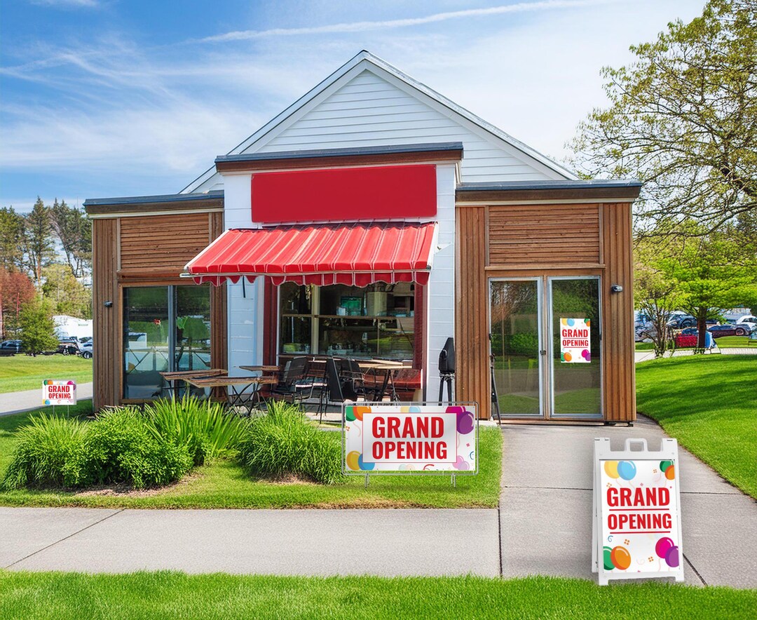 Pre-designed Grand Opening Advertising Kits. Promote Your Small ...