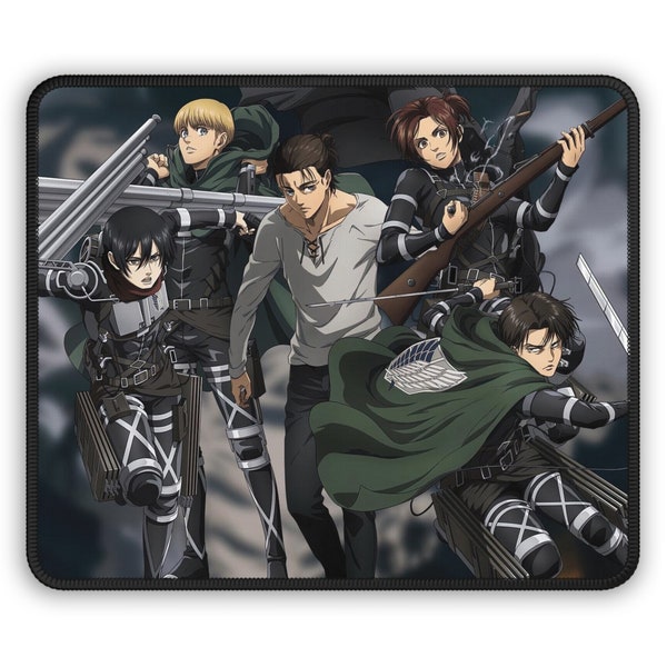 Mouse Pad Attack on Titan - Etsy