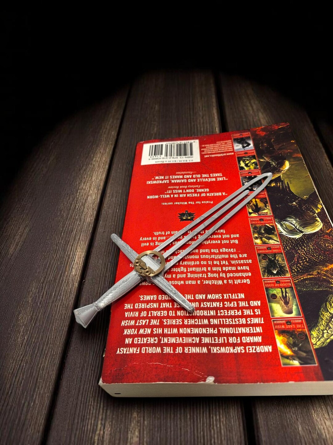Witcher Sword Bookmark: 3D Printed Page Keeper - Anti-slip - Etsy