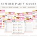 Ice Cream Delight Summer Party Games Bundle, Summer Birthday Games Printable, Family Games ...