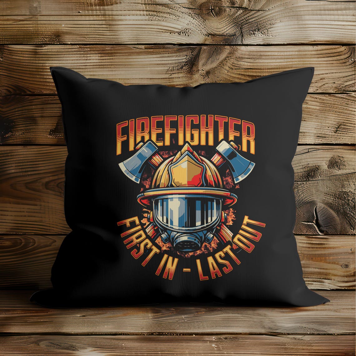 Firefighter First in Last Out Design: PNG JPEG File (digital Download ...