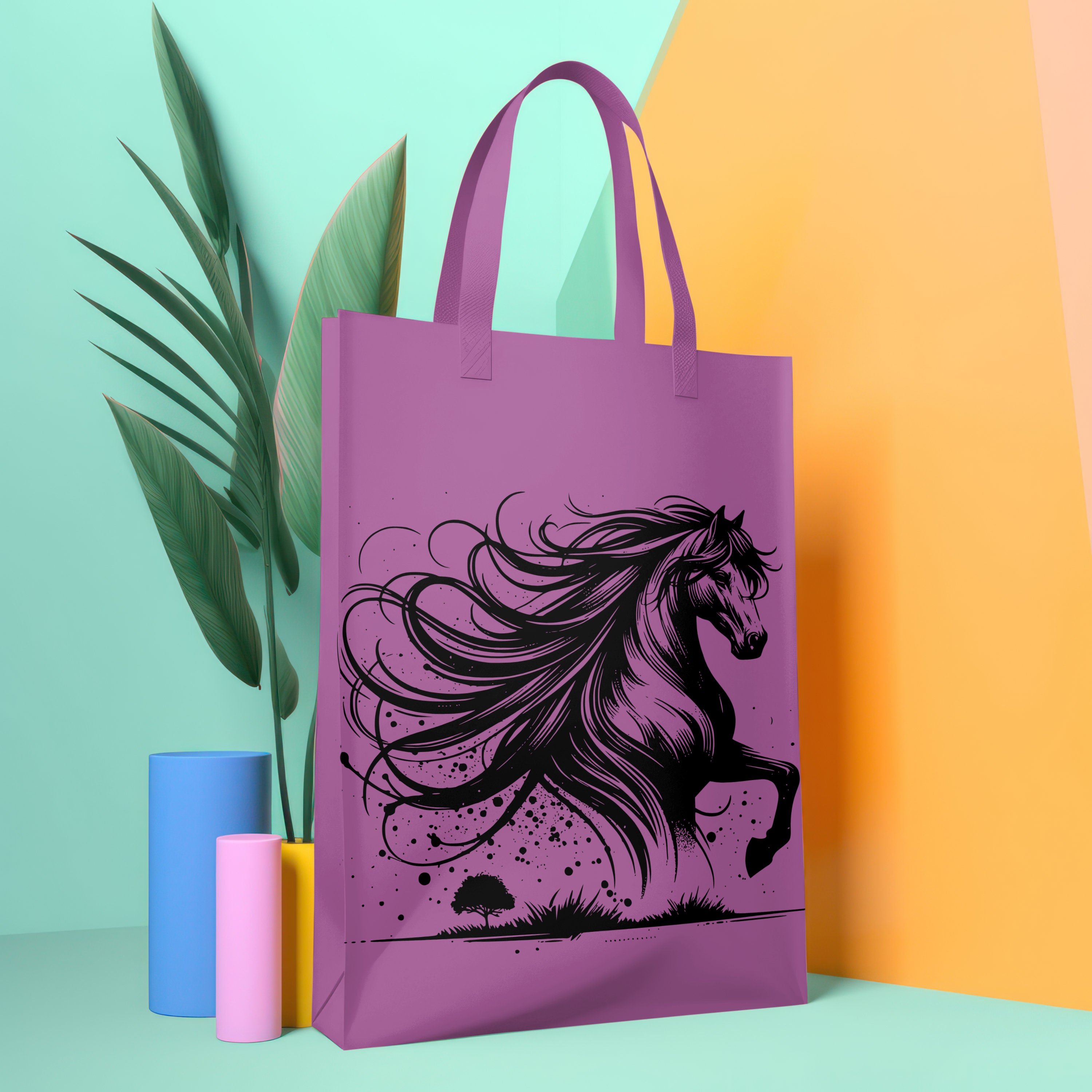 Fading Beautiful Horse Vector; SVG, PNG and JPEG File is Included. It ...