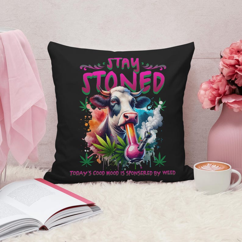 Stay Stoned Cow Design, PNG JPEG File (digital Download) - Etsy