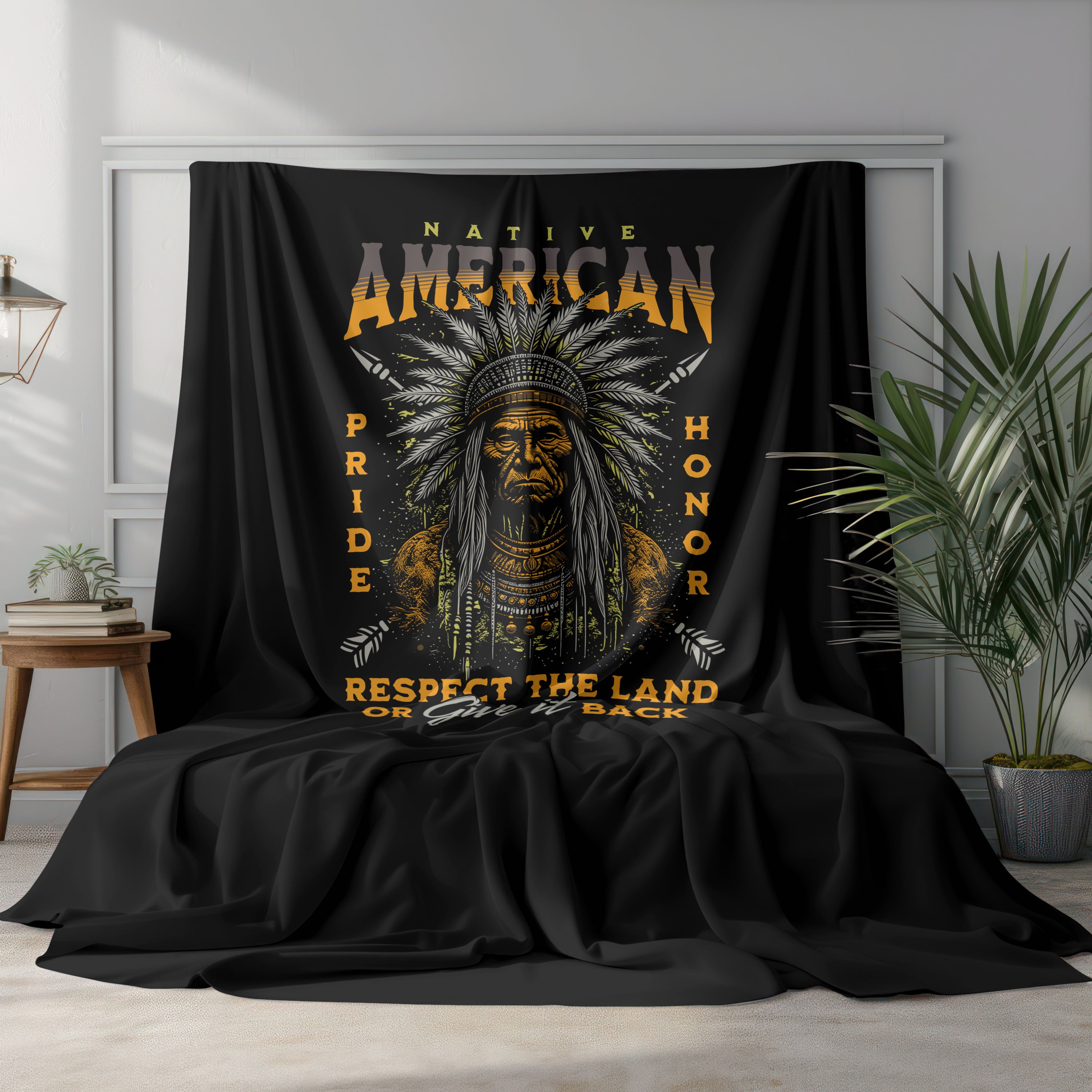 Native American Respect the Land Design: PNG & JPEG (digital Download ...