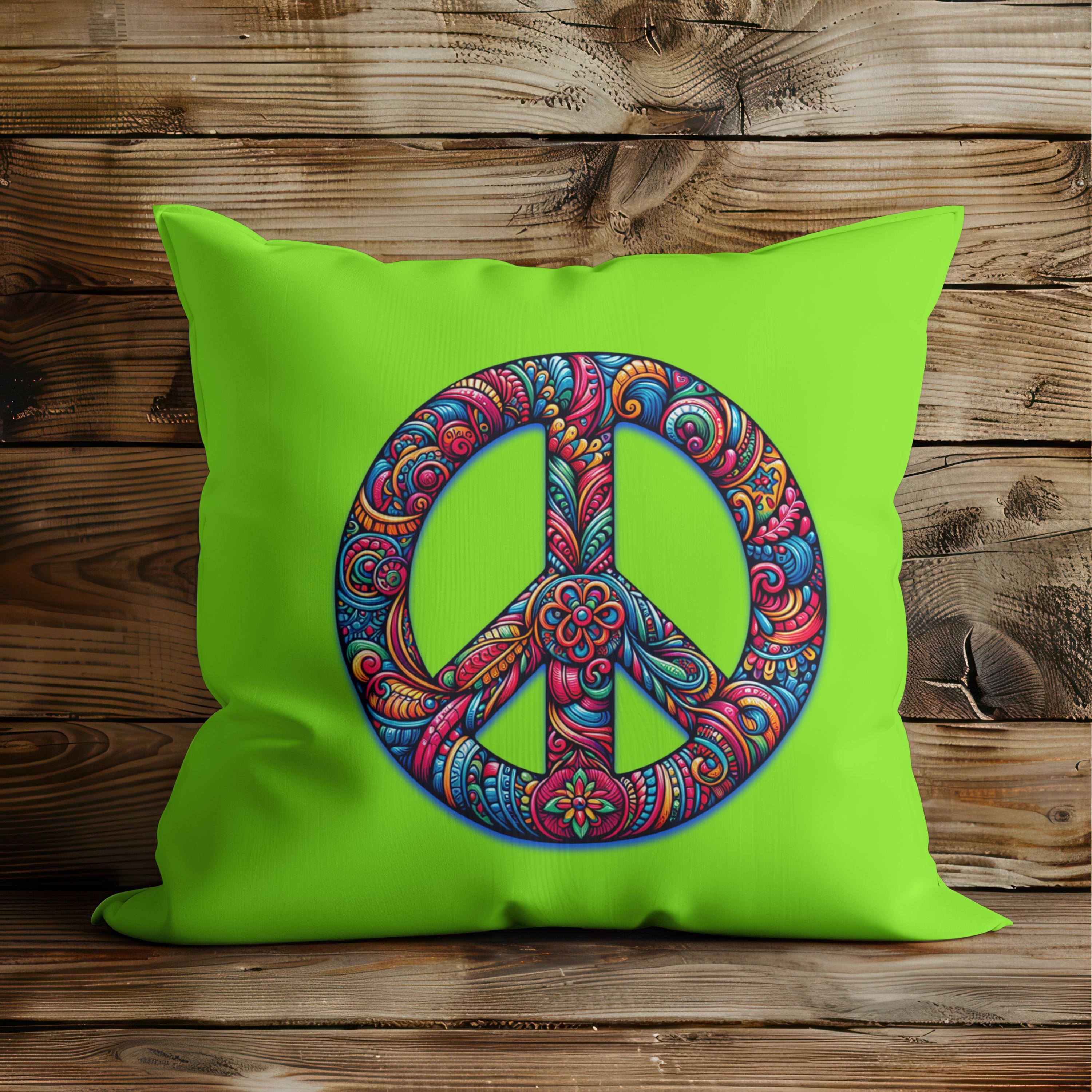 Hippy Peace Sign Design: PNG and JPEG File Included. It is a Digital ...