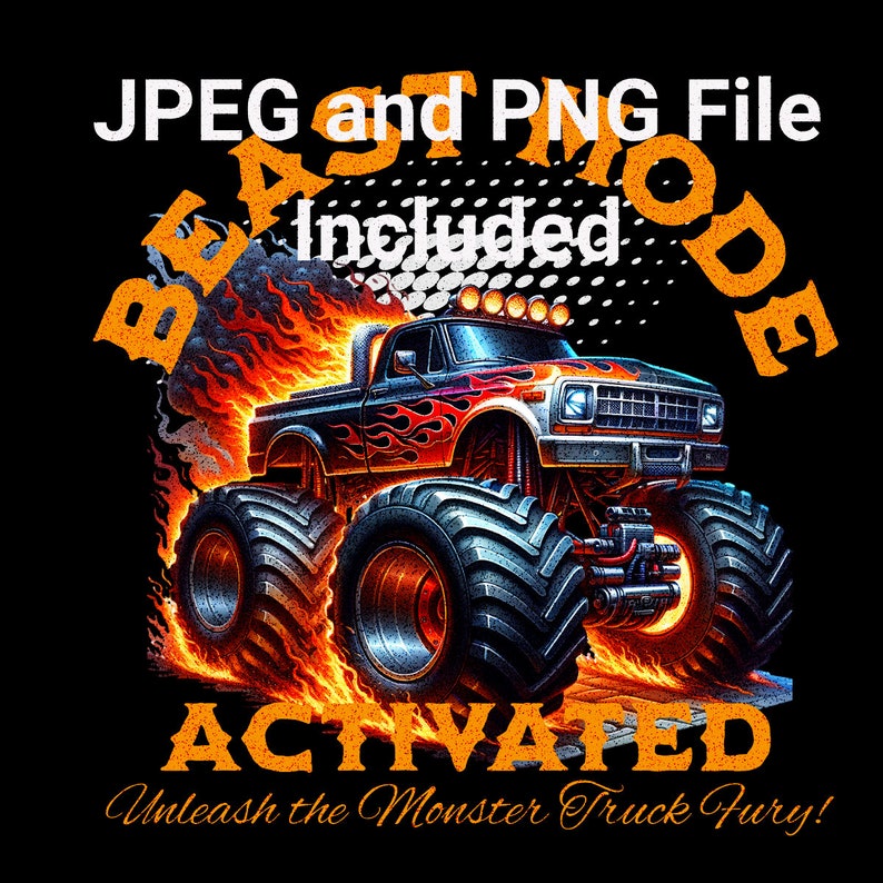 Beast Mode Activated Design, PNG and JPEG File Included It is a Digital ...