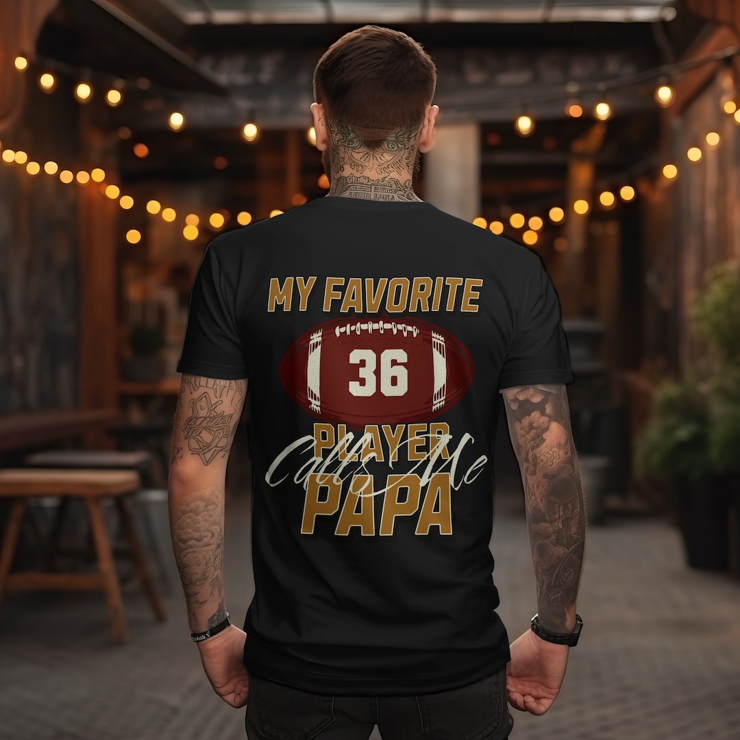 Personalized My Favorite Football Player Digital Download Design, It is ...