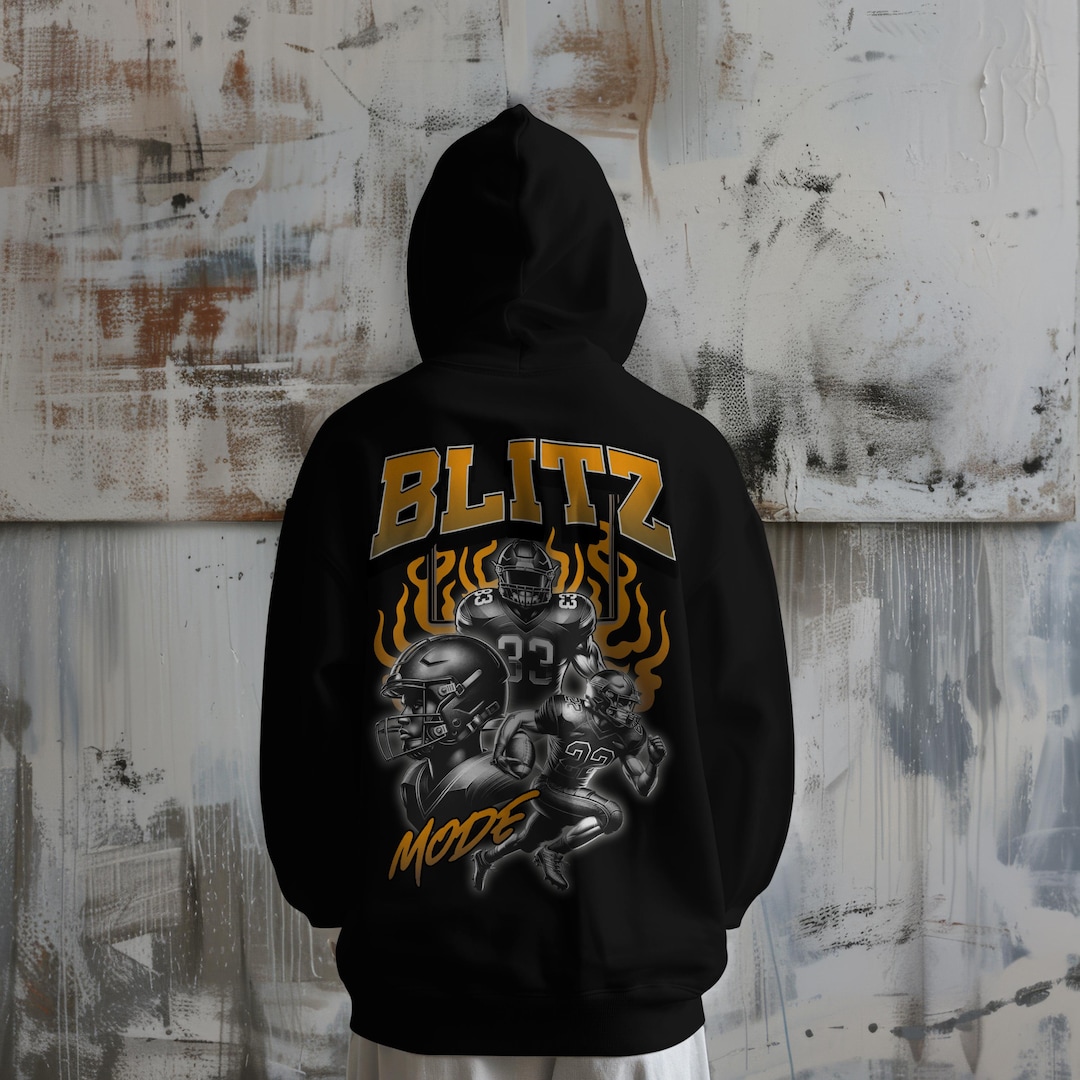 Blitz Modes Graphic Design: Football PNG, JPEG File (digital Download ...