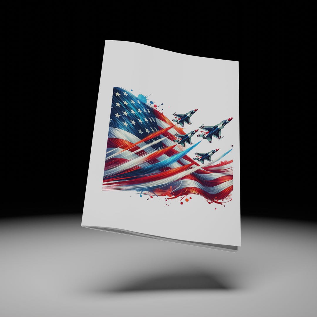 American Flag Flight Design: PNG & JPEG (digital Download) - Etsy
