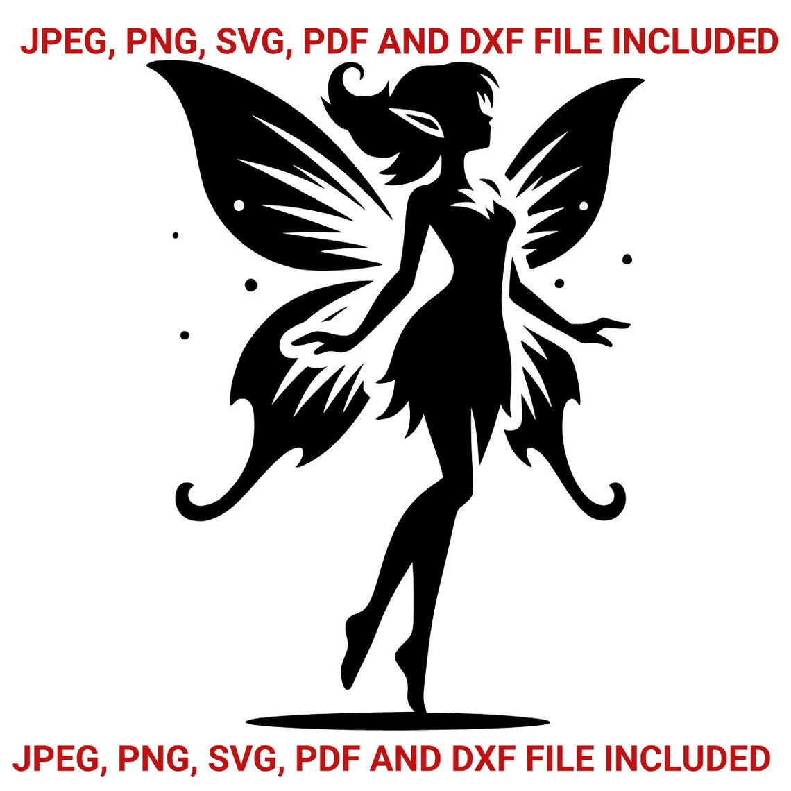 FAIRY Vector Bundle Design: PNG and JPEG File Included It is a Digital ...