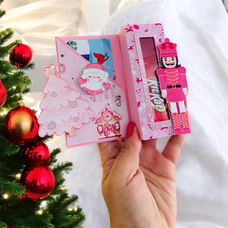 Christmas Gift Card Holder/teacher Appreciation Gift/friend Gift Card ...