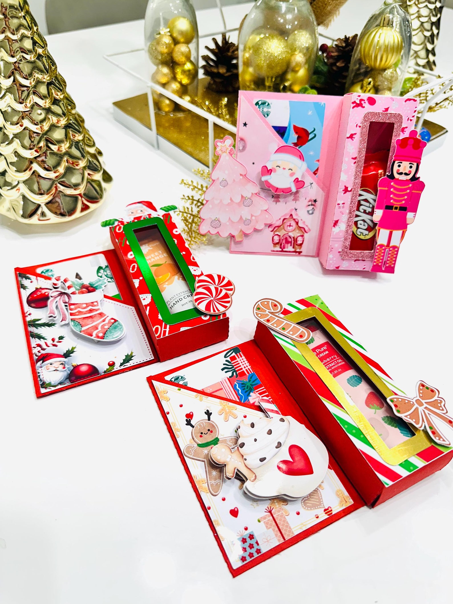 Christmas Gift Card Holder/teacher Appreciation Gift/friend Gift Card ...