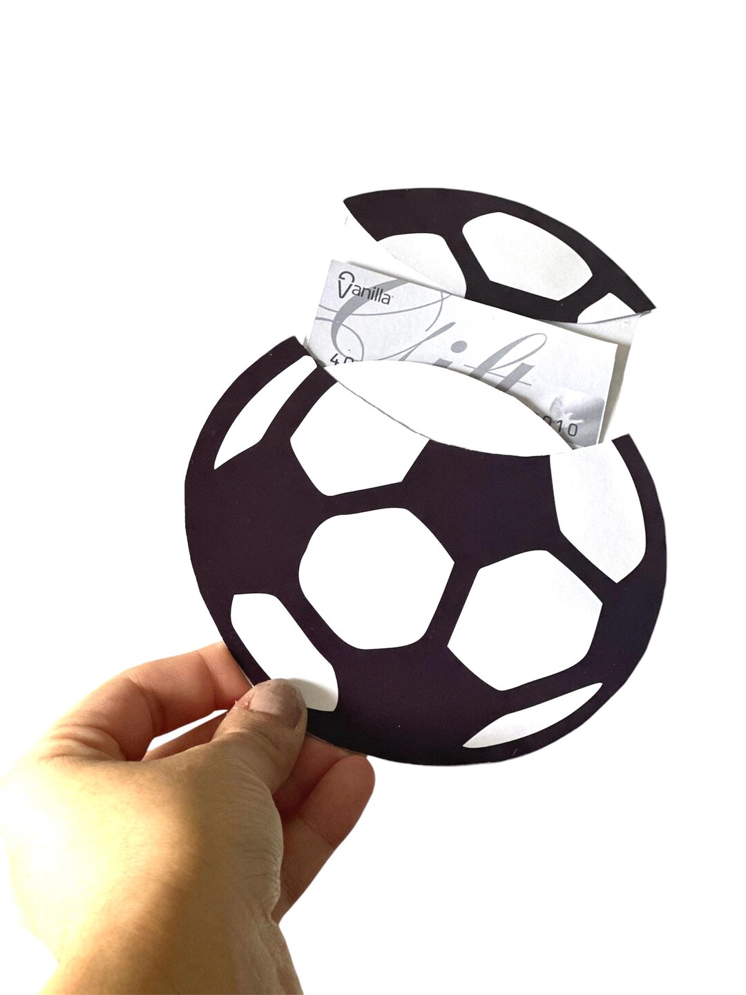 Personalized Soccer Gift Card Holder: Custom Sports Theme - Etsy