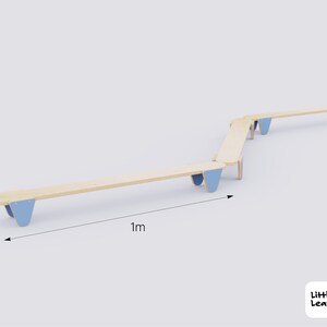 Montessori Toy: Balance Beam Plans - Etsy